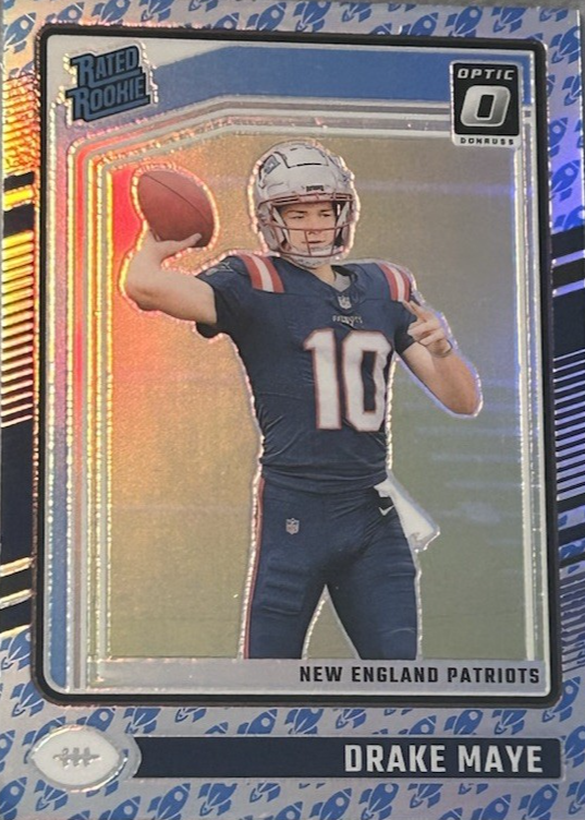 Drake Maye 2024 Optic #229 Rocket /(SSP) Price Guide - Sports Card Investor