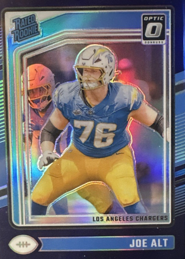 Joe Alt 2024 Optic #254 Purple /60 Price Guide - Sports Card Investor