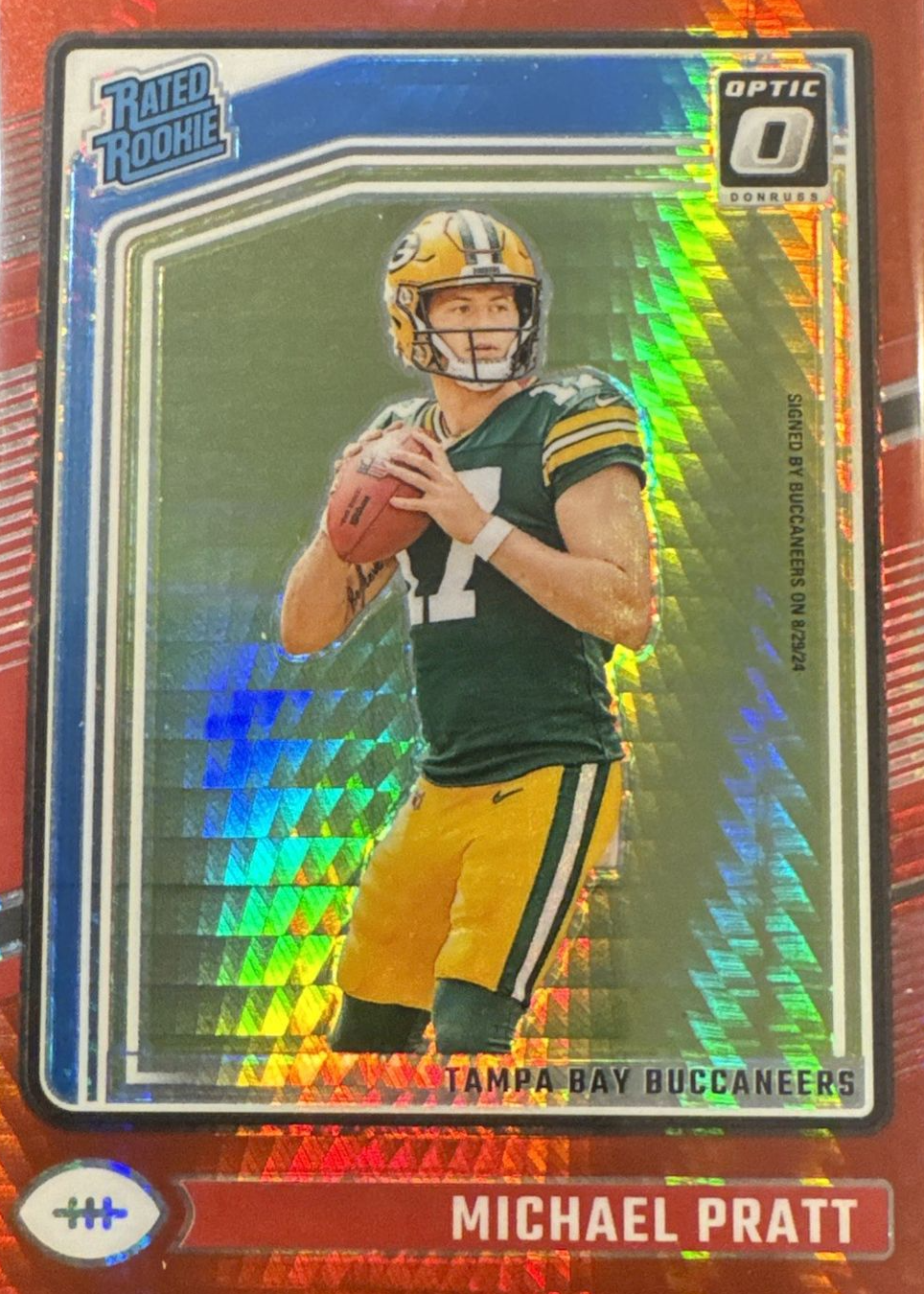 Michael Pratt 2024 Optic #280 Red Hyper Price Guide - Sports Card Investor