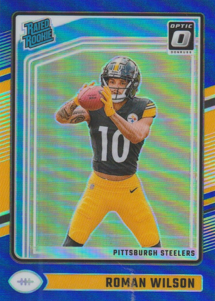 Roman Wilson 2024 Optic #285 Blue /199 Price Guide - Sports Card Investor