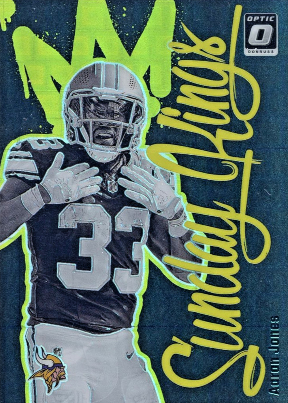Aaron Jones Sr. 2024 Optic #26 Sunday Kings - Black Pandora /25 Price ...
