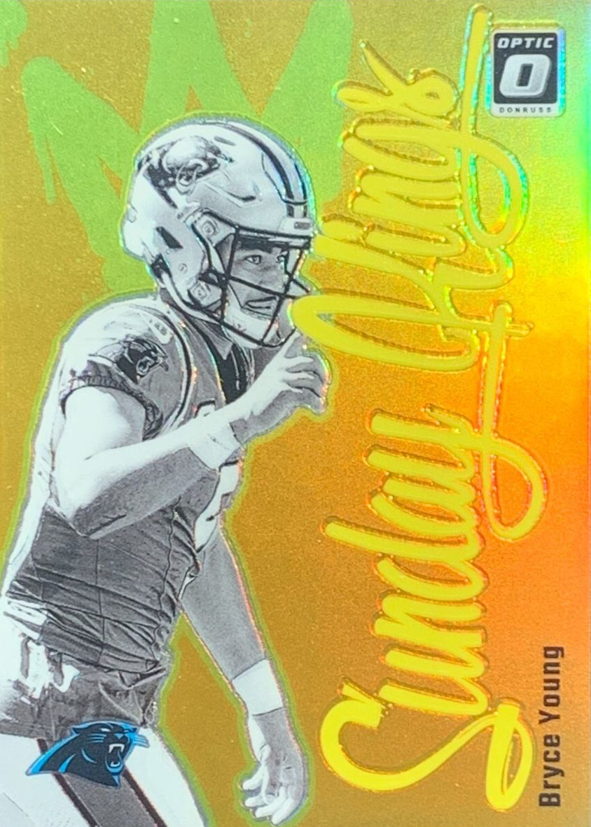 Bryce Young 2024 Optic #16 Sunday Kings - Gold /10 Price Guide - Sports Card Investor
