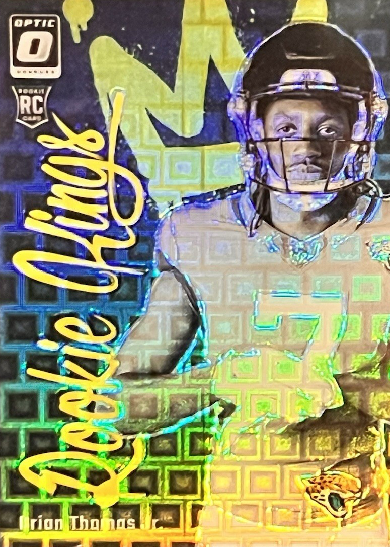 Brian Thomas Jr. 2024 Optic #15 Rookie Kings - Black Pandora /25 Price Guide - Sports Card Investor