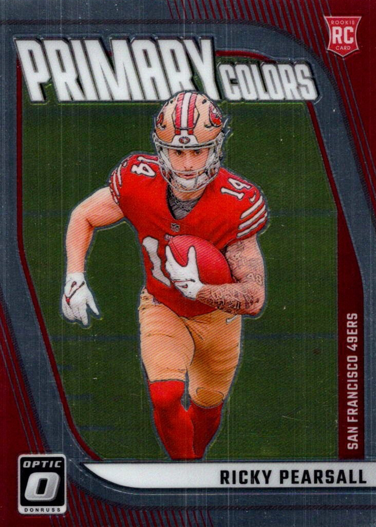 Ricky Pearsall 2024 Optic #11 Rookie Primary Colors Price Guide ...