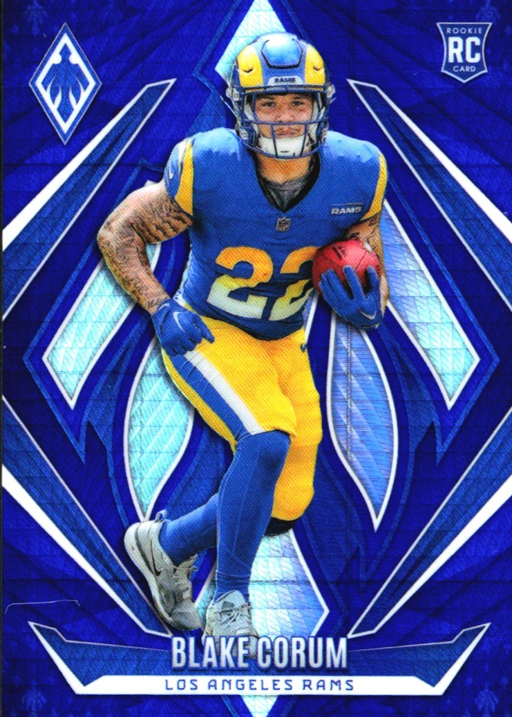 Blake Corum 2024 Phoenix #158 Blue Hyper /70 Price Guide - Sports Card ...