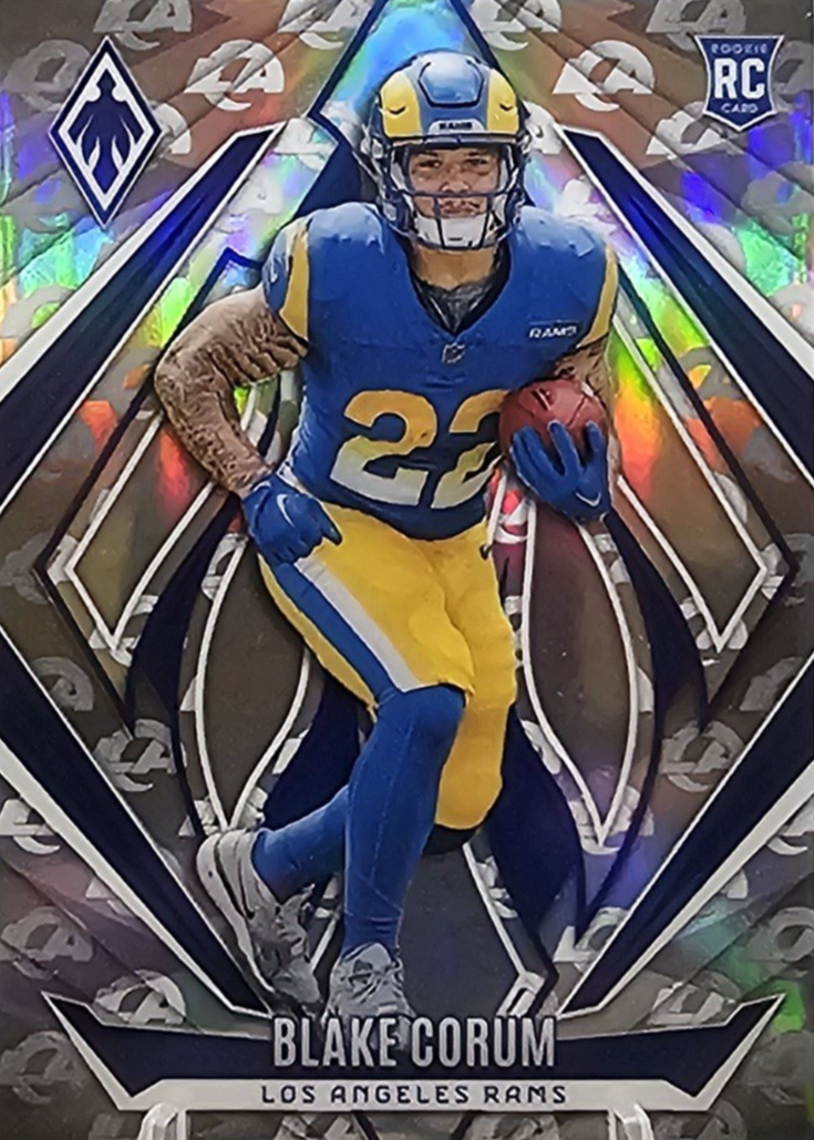 Blake Corum 2024 Phoenix #158 Team Logos /299 Price Guide - Sports Card ...