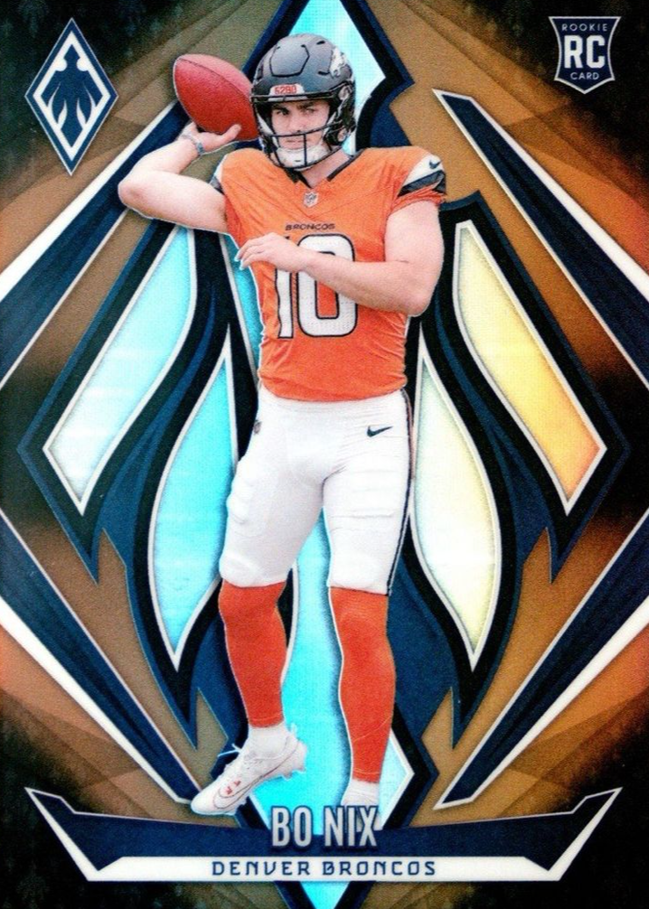 Bo Nix 2024 Phoenix #159 Bronze Fade /125 Price Guide - Sports Card ...