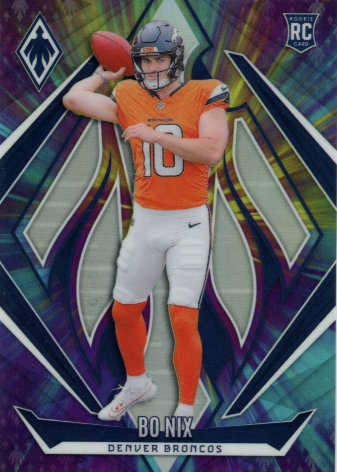 Bo Nix 2024 Phoenix #159 ColorBurst /10 Price Guide - Sports Card Investor