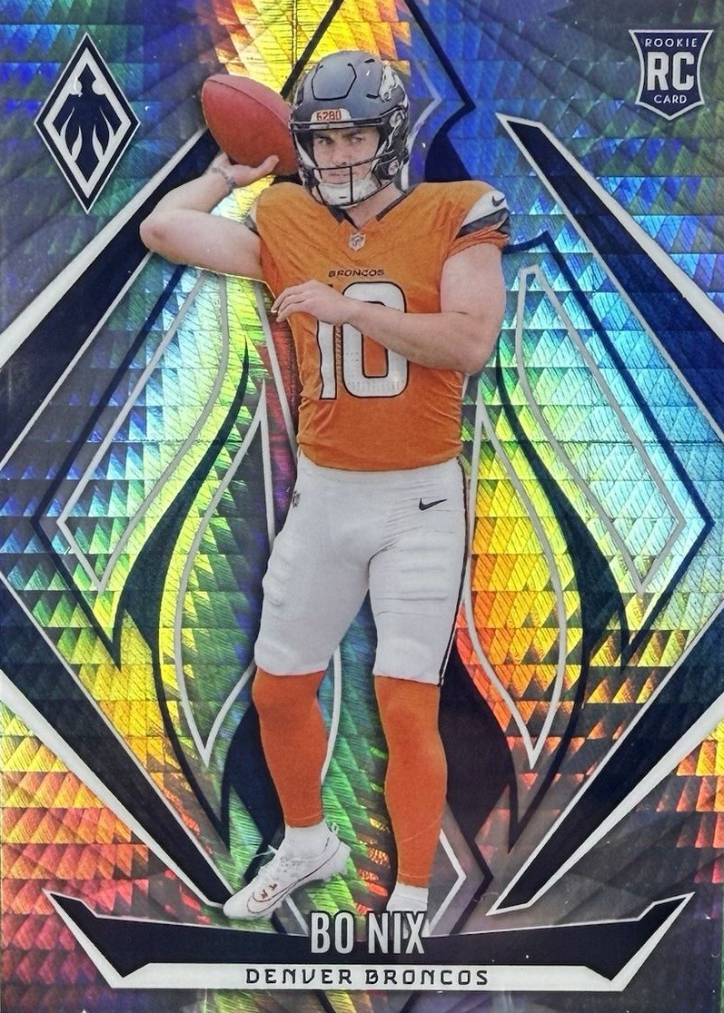 Bo Nix 2024 Phoenix #159 Hyper Price Guide - Sports Card Investor
