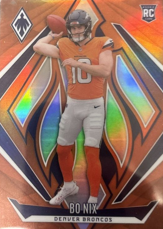 Bo Nix 2024 Phoenix #159 Orange Price Guide - Sports Card Investor