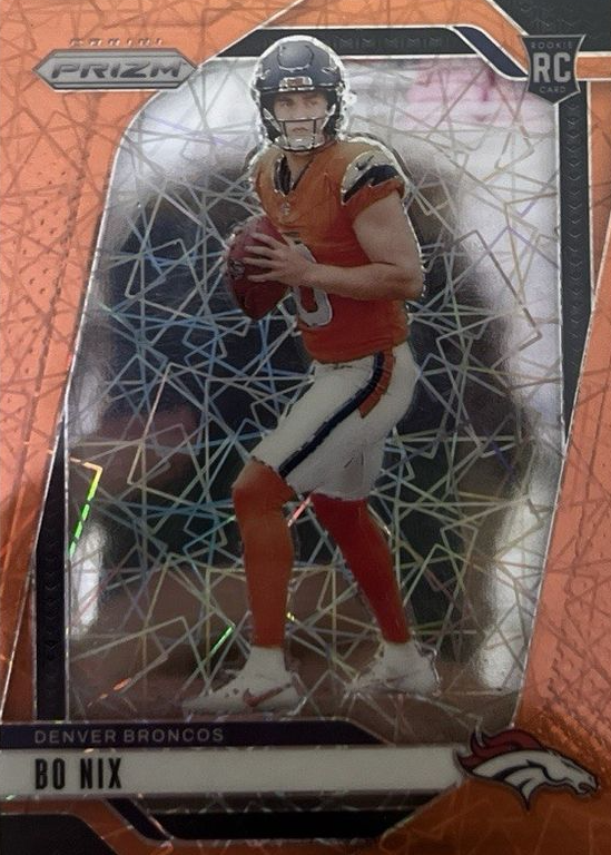 Bo Nix 2024 Phoenix #159 Orange Lazer Price Guide - Sports Card Investor