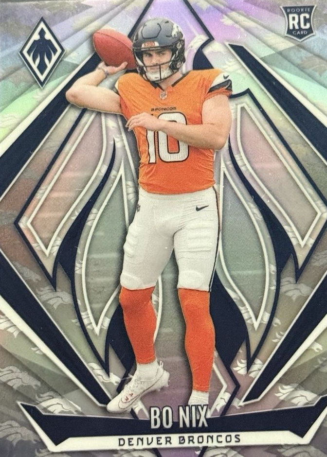 Bo Nix 2024 Phoenix #159 Team Logos /299 Price Guide - Sports Card Investor