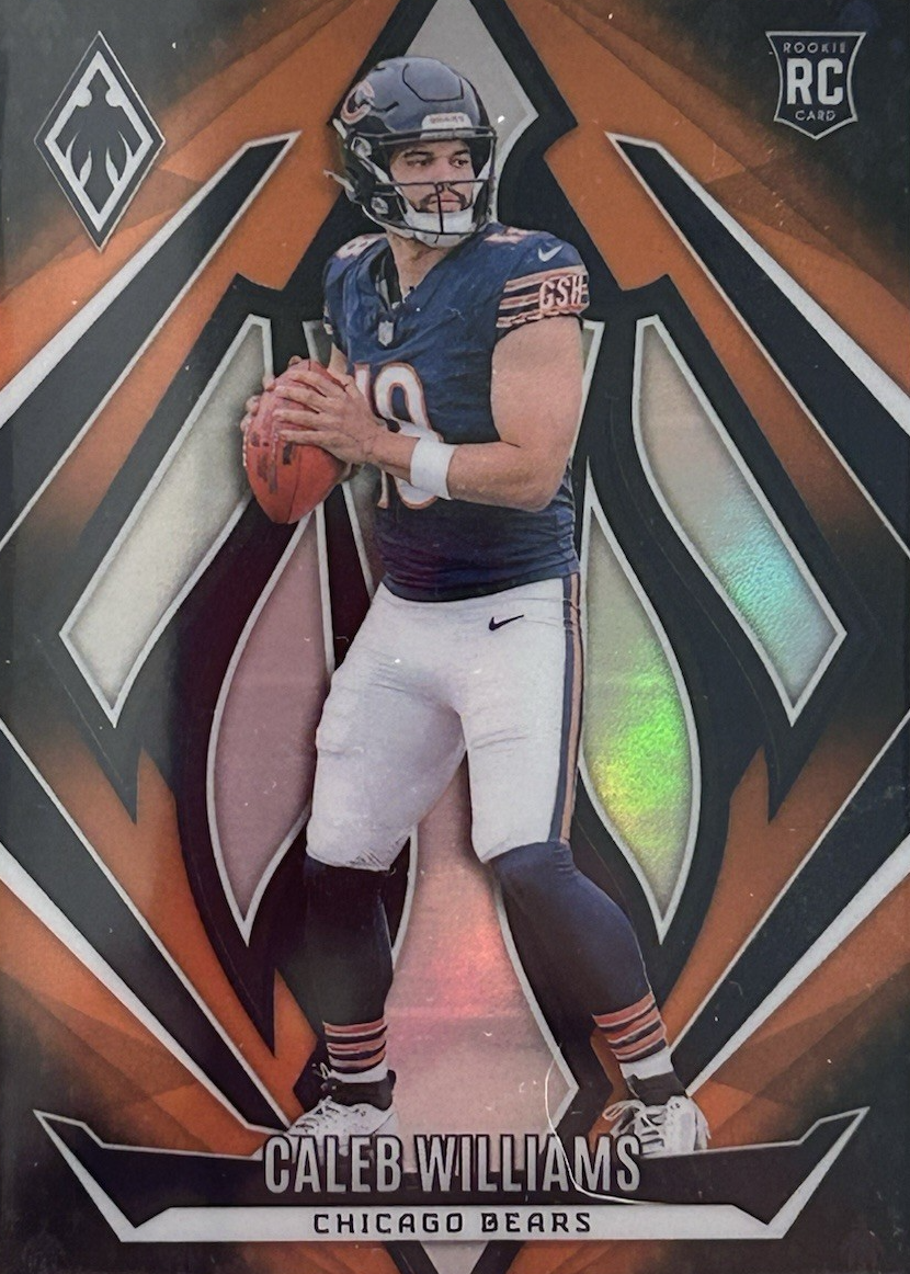 Caleb Williams 2024 Phoenix #151 Orange Fade Price Guide - Sports Card ...