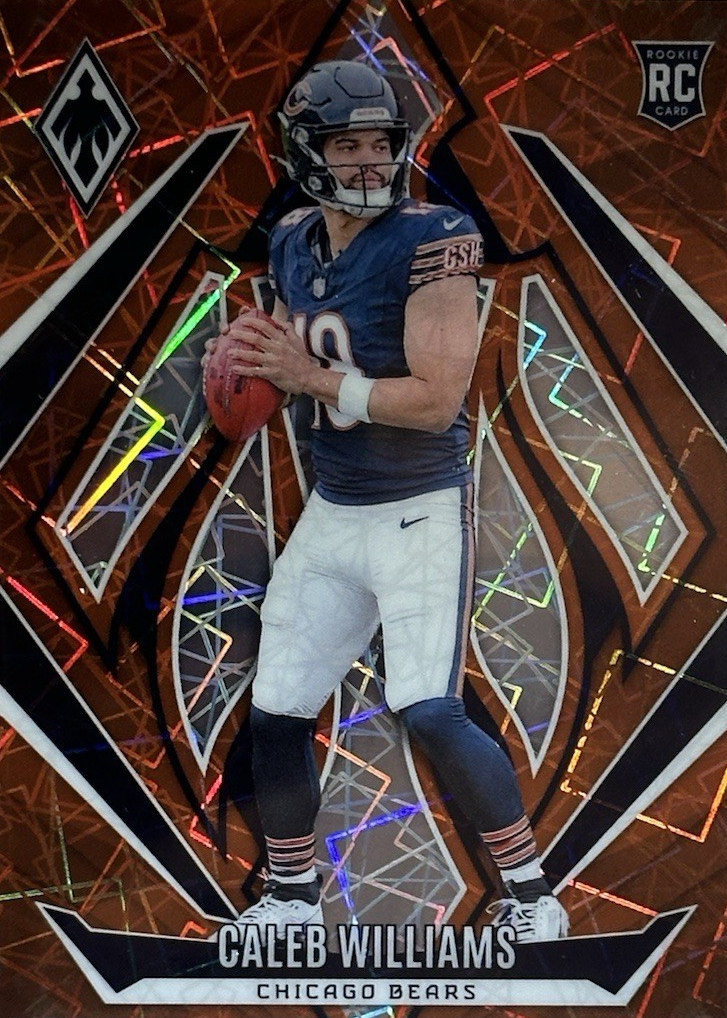 Caleb Williams 2024 Phoenix #151 Orange Lazer Price Guide - Sports Card Investor