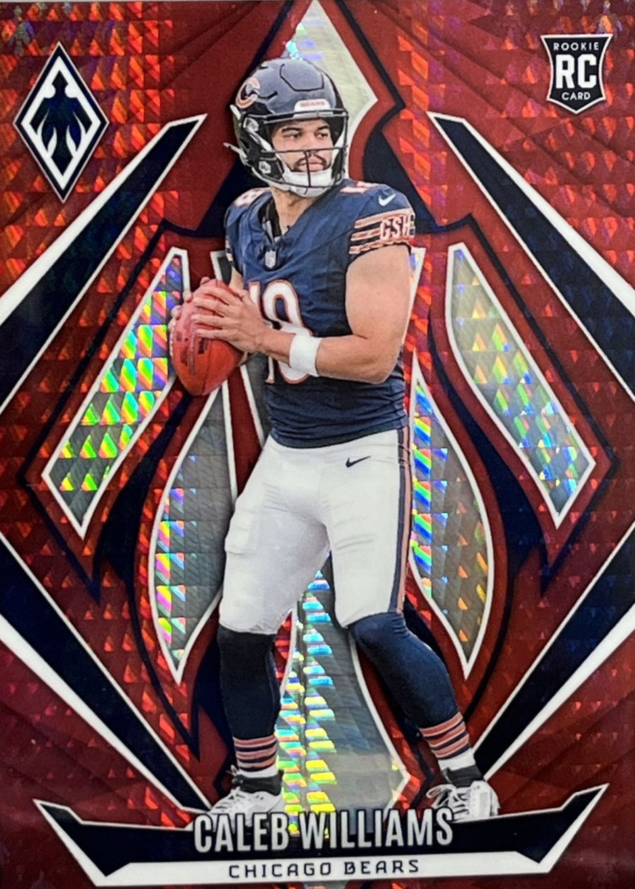 Caleb Williams 2024 Phoenix #151 Red Hyper /140 Price Guide - Sports ...