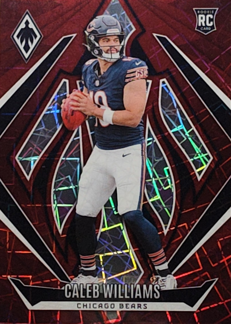 Caleb Williams 2024 Phoenix #151 Red Lazer /199 Price Guide - Sports ...