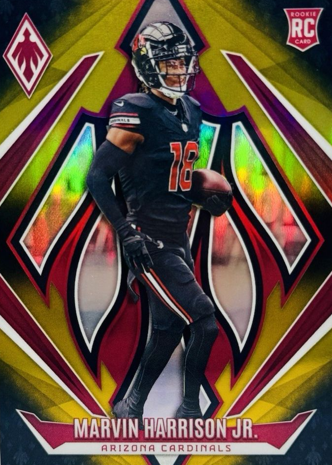 Marvin Harrison Jr. 2024 Phoenix #226 Gold Fade /125 Price Guide - Sports Card Investor
