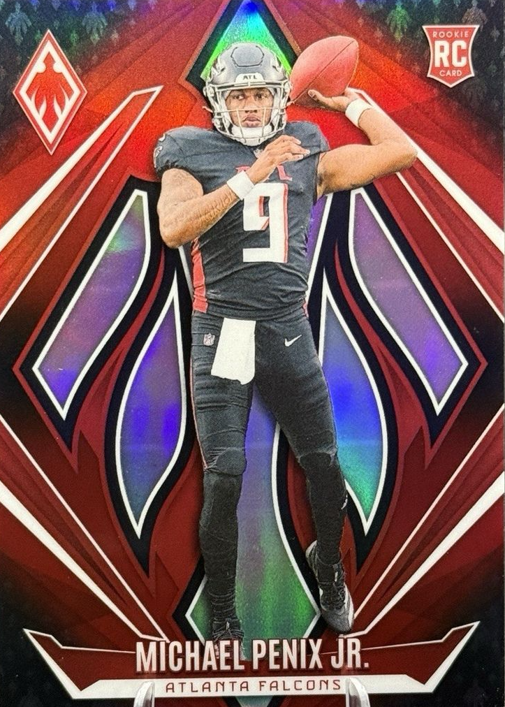 Michael Penix Jr. 2024 Phoenix #229 Red Fade /299 Price Guide - Sports ...