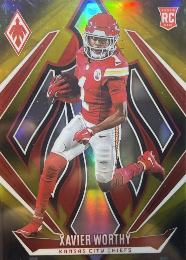 Xavier Worthy 2024 Phoenix #250 Gold Fade /125 Price Guide - Sports ...