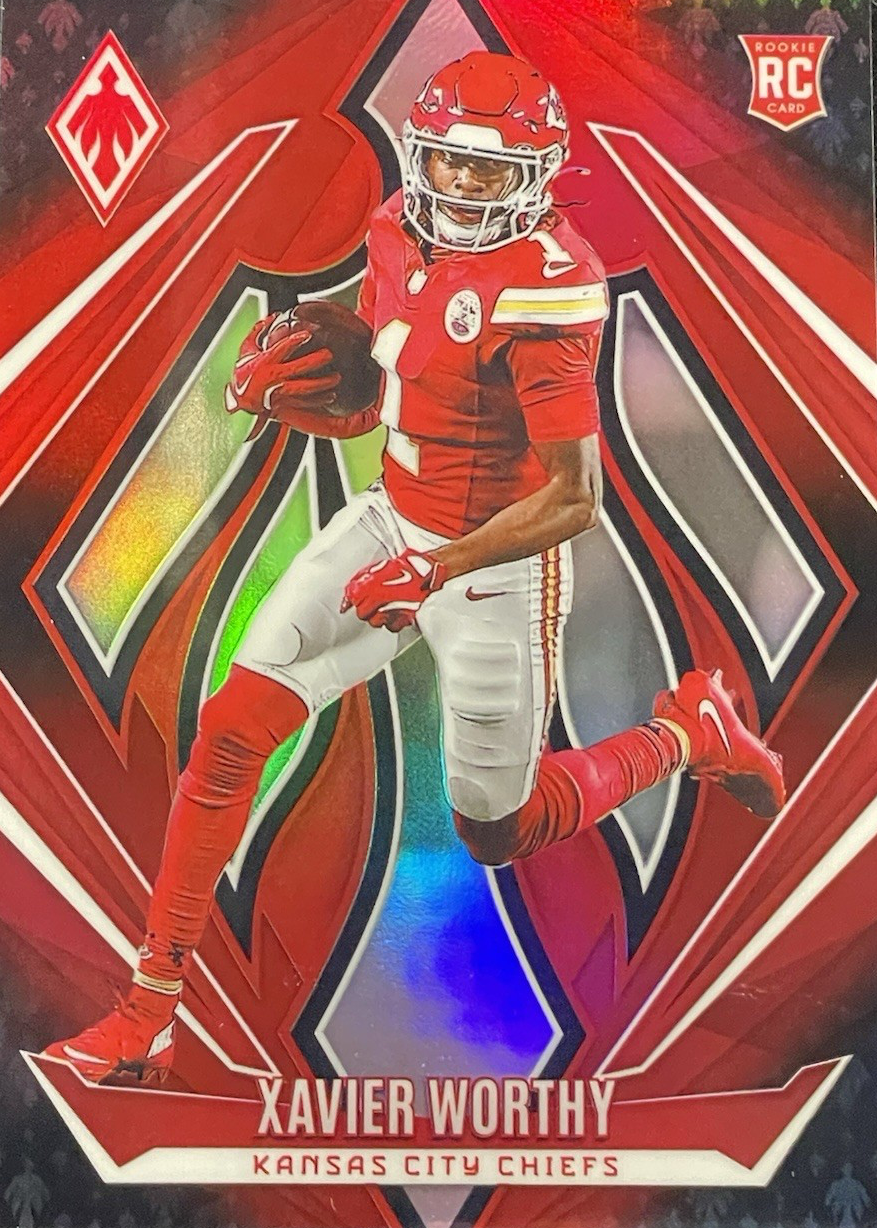 Xavier Worthy 2024 Phoenix #250 Red Fade /299 Price Guide - Sports Card ...