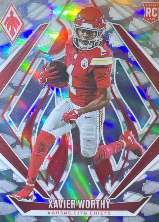 Xavier Worthy 2024 Phoenix #250 Team Logos /299 Price Guide - Sports ...