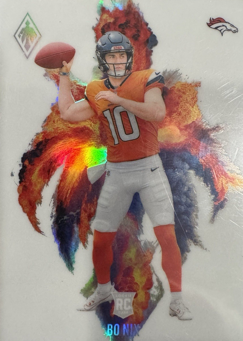 Bo Nix 2024 Phoenix #CB-BNX Color Blast /(SSP) Price Guide - Sports ...