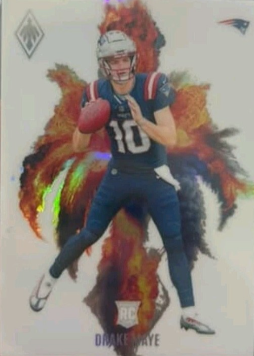 Drake Maye 2024 Phoenix #CB-DME Color Blast /(SSP) Price Guide - Sports ...