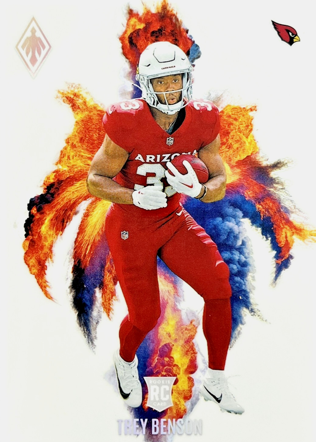 Trey Benson 2024 Phoenix #CB-TBN Color Blast /(SSP) Price Guide ...