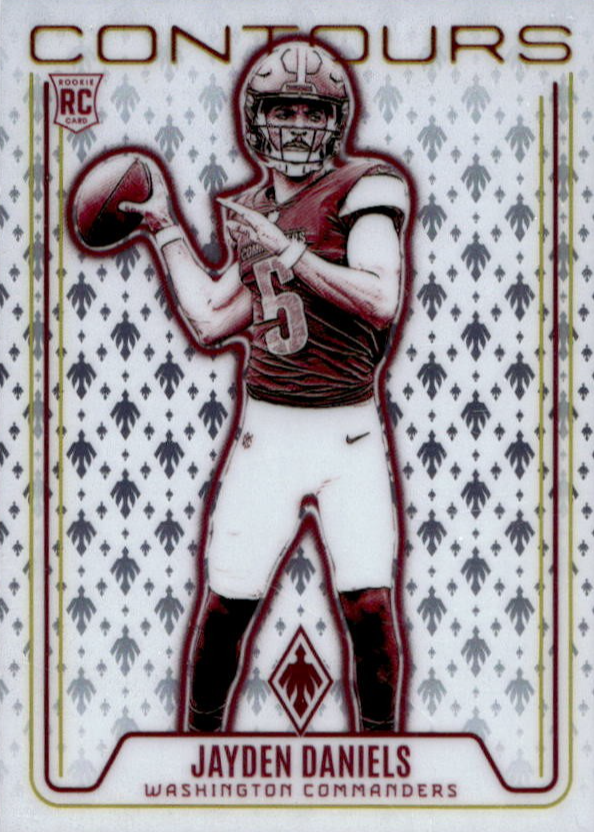 Jayden Daniels 2024 Phoenix #CON-JDS Contours Price Guide - Sports Card Investor