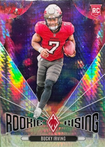 Bucky Irving 2024 Phoenix #RR-BIG Rookie Rising - Hyper Price Guide ...