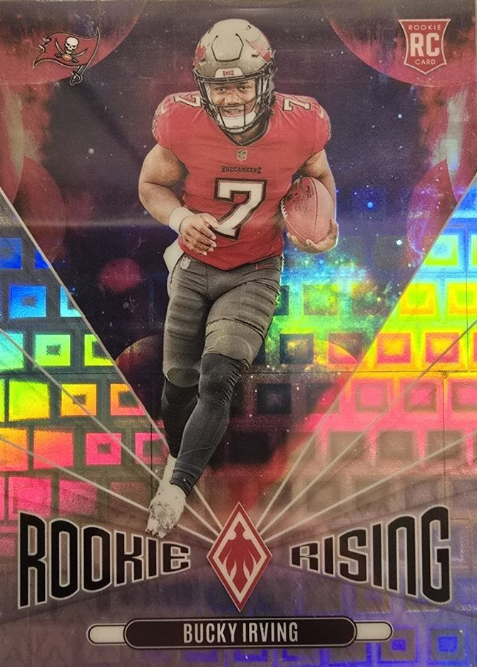 Bucky Irving 2024 Phoenix #RR-BIG Rookie Rising - Pandora Price Guide ...