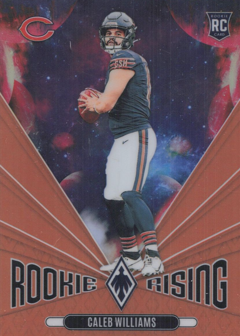 Caleb Williams 2024 Phoenix #RR-CWS Rookie Rising - Orange Price Guide ...