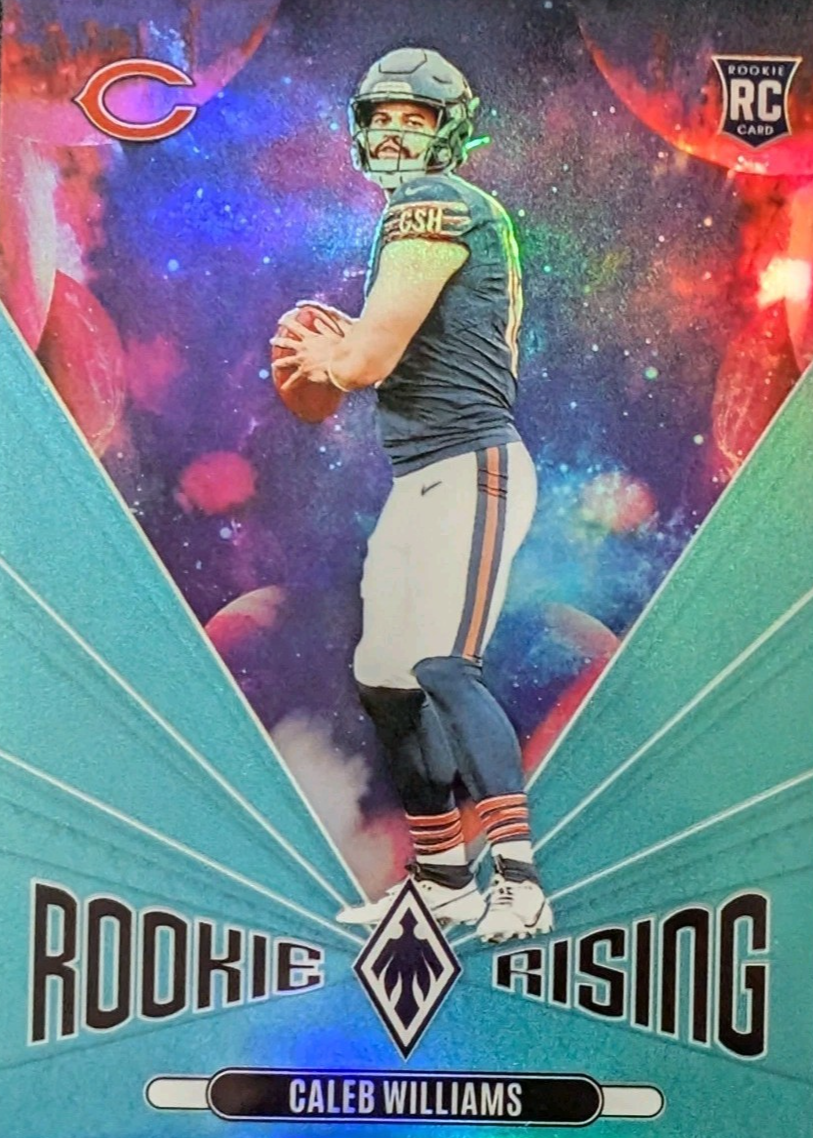 Caleb Williams 2024 Phoenix #RR-CWS Rookie Rising - Teal /40 Price ...