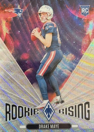 Drake Maye 2024 Phoenix #RR-DME Rookie Rising - Wave Price Guide ...