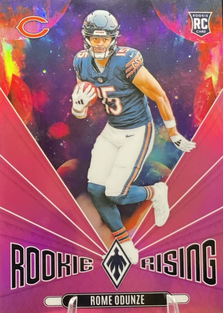 Rome Odunze 2024 Phoenix #RR-ROE Rookie Rising - Pink /80 Price Guide ...