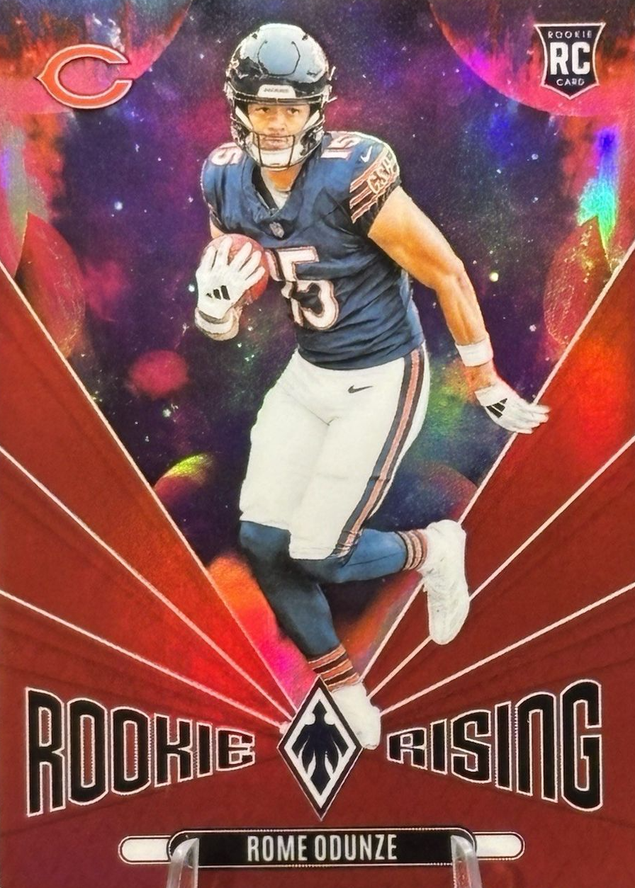 Rome Odunze 2024 Phoenix #RR-ROE Rookie Rising - Red /99 Price Guide ...
