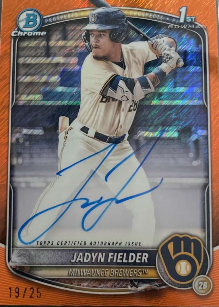 Jadyn Fielder Baseball Cards Price Guide - Sports Card Investor
