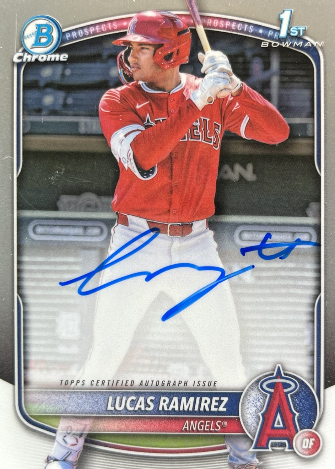 Lucas Ramirez 2025 Bowman #CPA-LR Chrome Prospect Auto (1st) Price ...