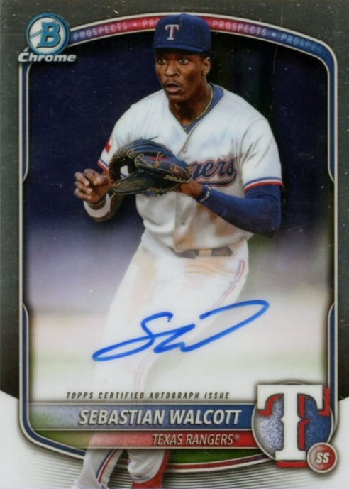 Sebastian Walcott Baseball Cards Price Guide - Sports Card Investor