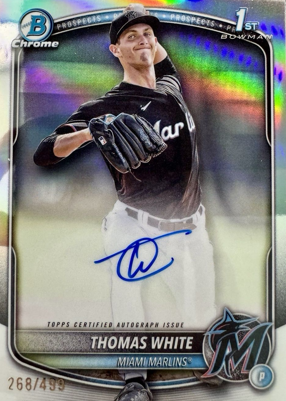 Thomas White Baseball Cards Price Guide - Sports Card Investor
