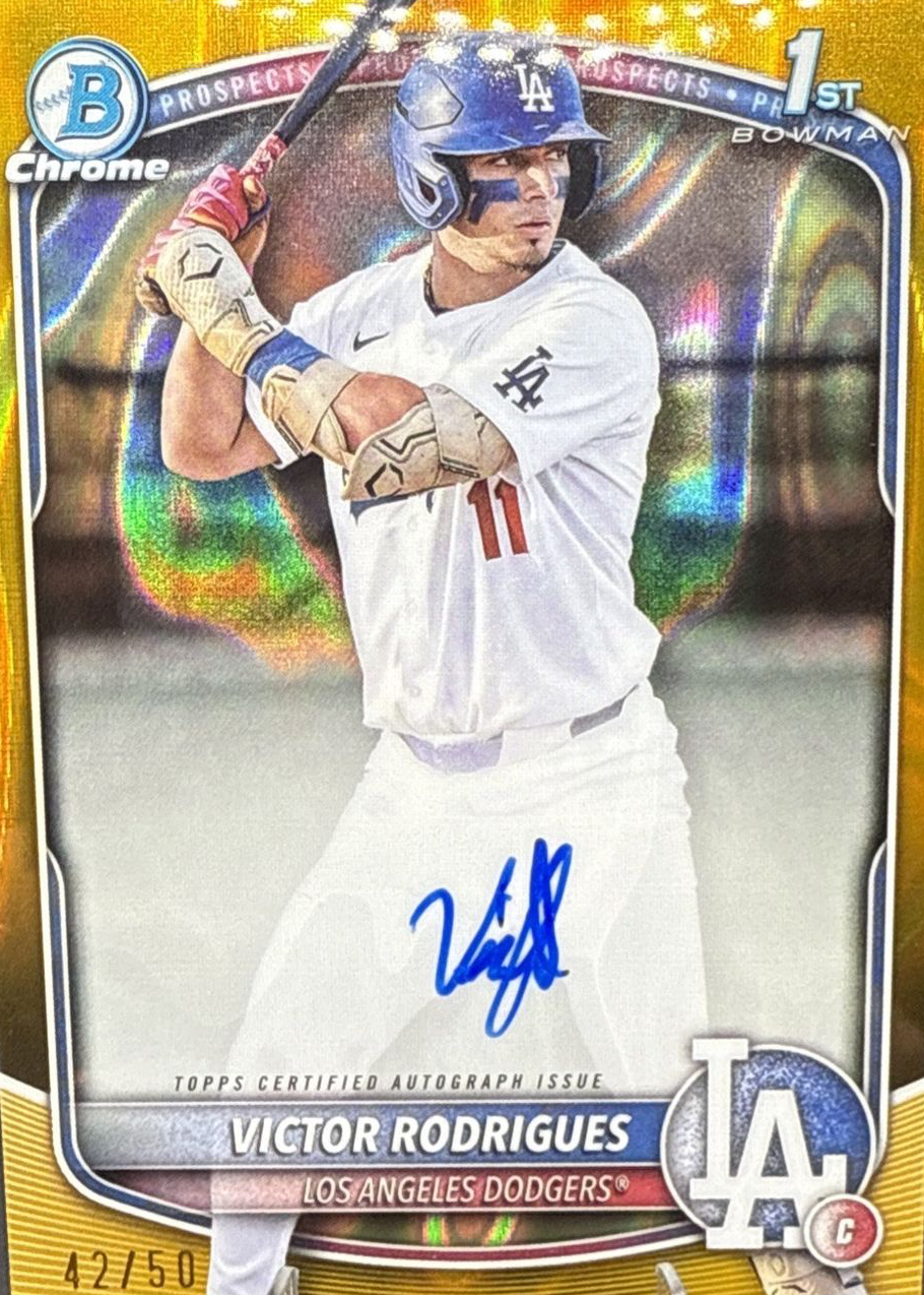 Victor Rodrigues Baseball Cards Price Guide - Sports Card Investor