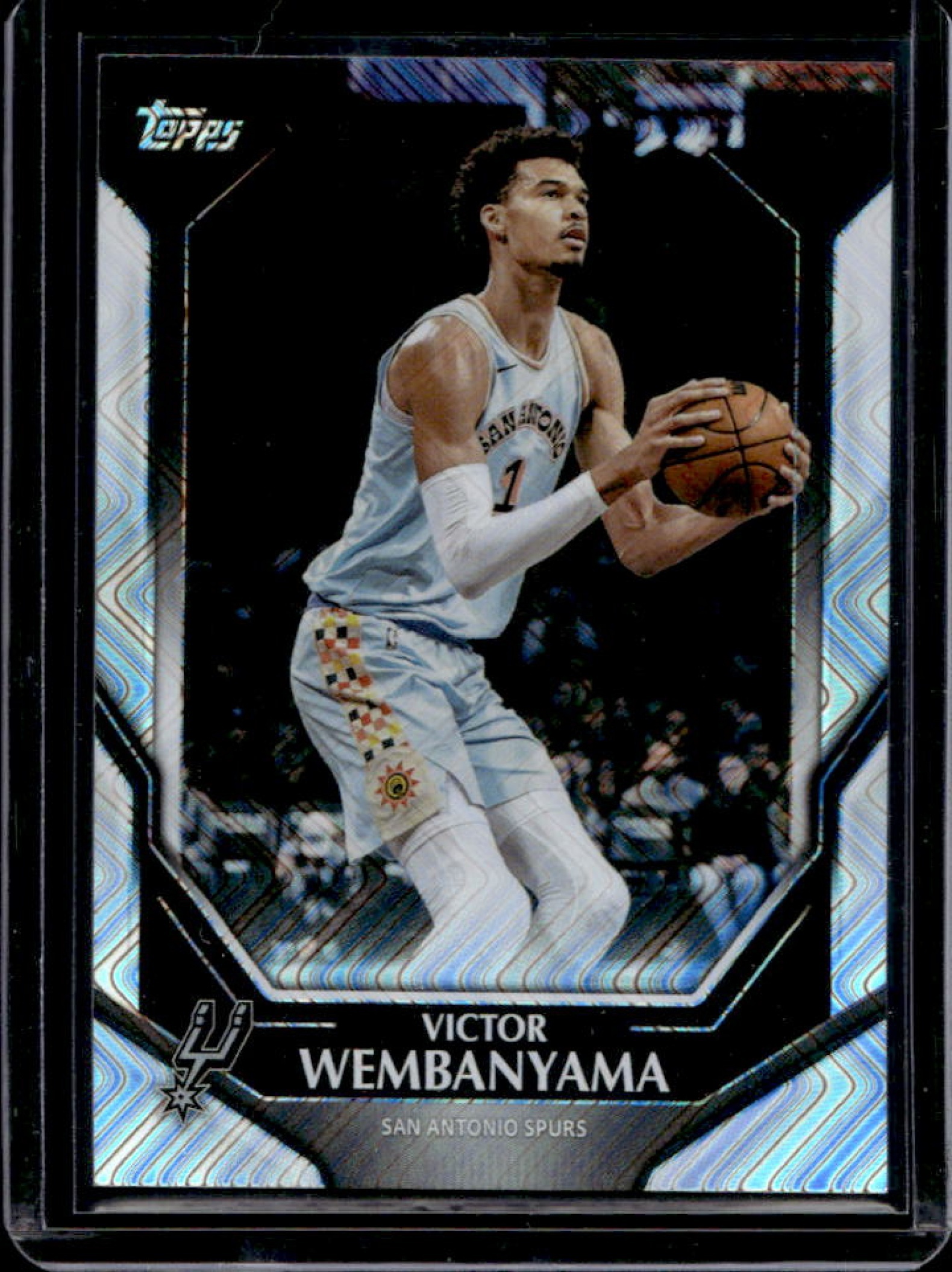 Victor Wembanyama 2026 Topps Collector Kit #NBA-7 Wave Foil Price Guide ...