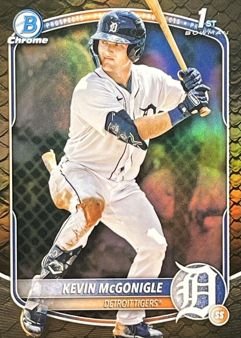 Kevin McGonigle Baseball Cards Price Guide - Sports Card Investor
