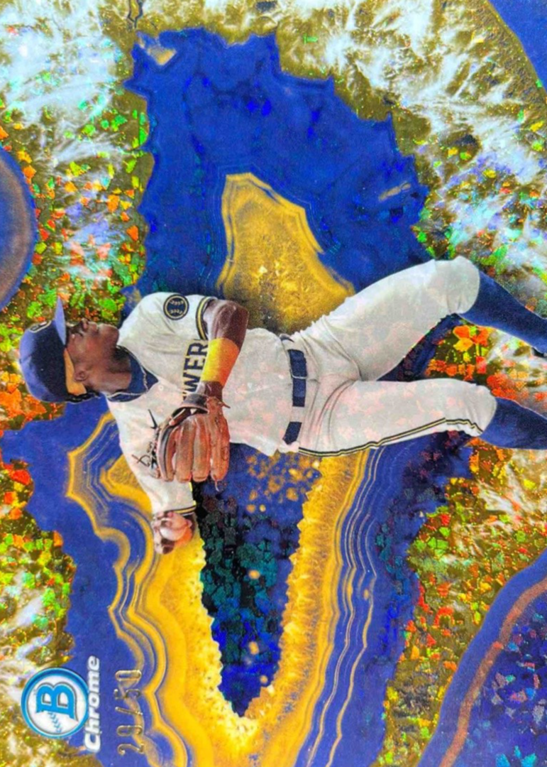 Jesus Made 2025 Bowman #BWC-1 Crystalized - Gold Refractor /50 Price ...