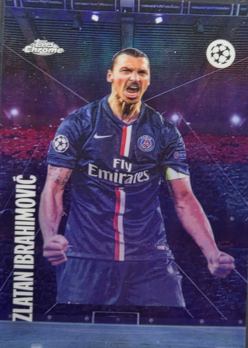 Zlatan Ibrahimovic 2024 Topps Chrome UEFA Club Competitions #TF-1 Tifo ...