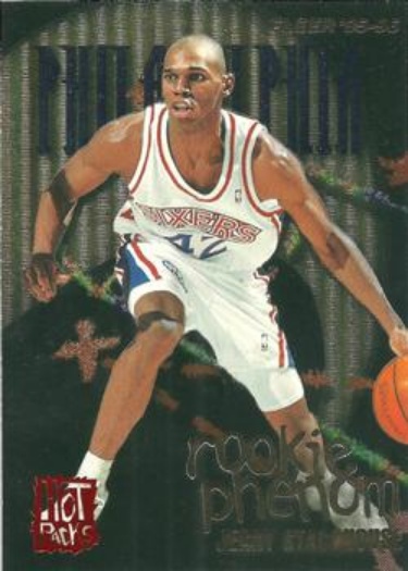 Jerry Stackhouse 1995 Fleer #7 Rookie Phenom - Hot Pack Price Guide ...
