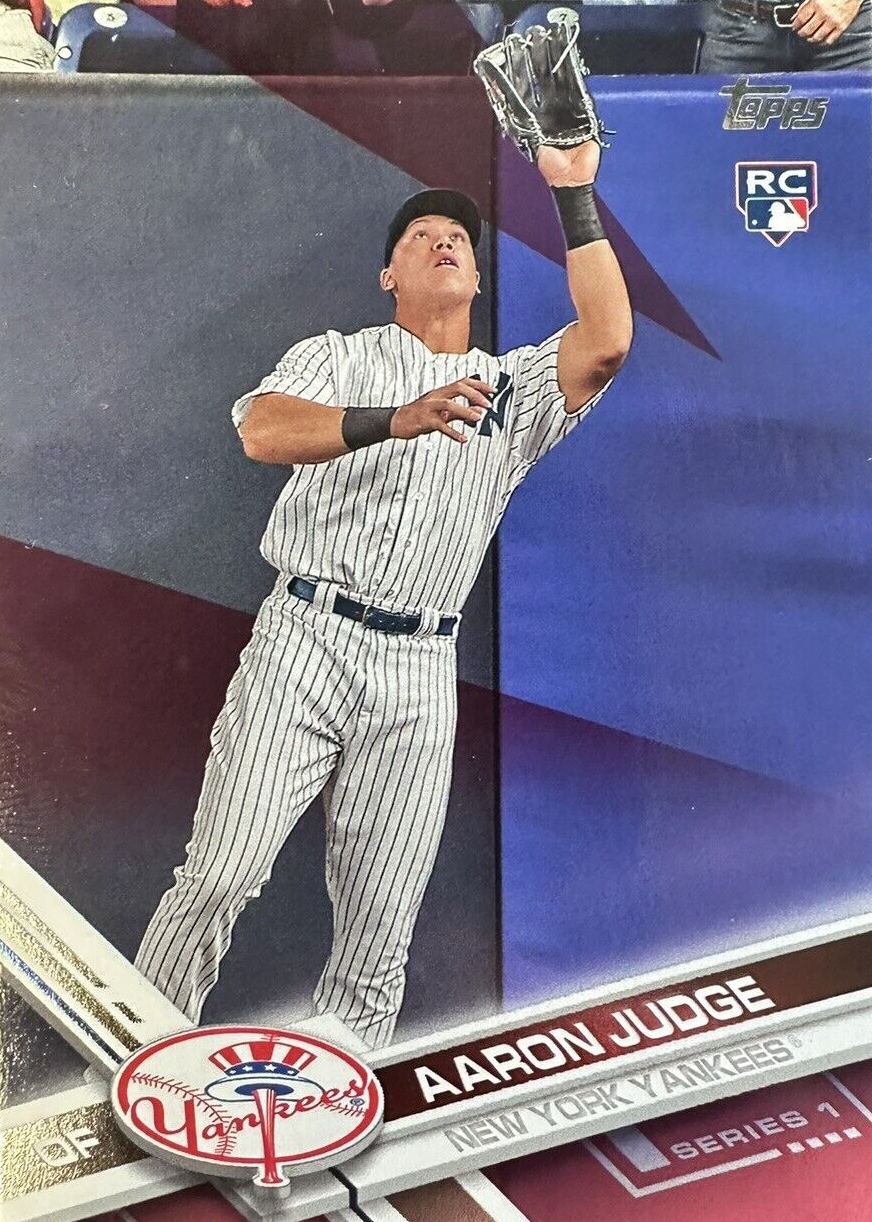 Aaron Judge 2017 Topps #287 Mother's Day Hot Pink /50 Price Guide ...