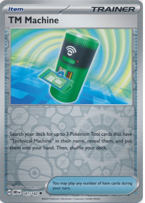 TM Machine 2025 Scarlet & Violet: Destined Rivals #181/182 Reverse Holo ...