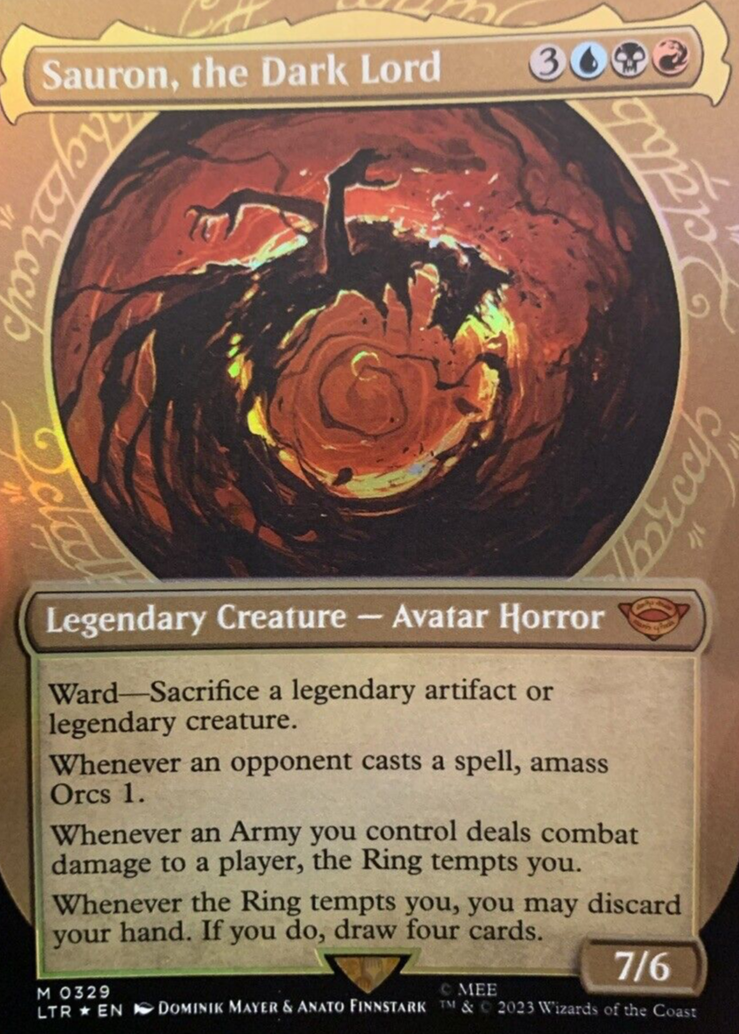 Sauron, the Dark Lord Magic: The Gathering Cards Price Guide - Sports ...