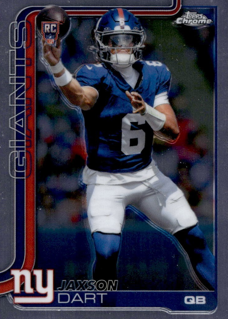 Jaxson Dart 2025 Topps Chrome #306 Rookie Price Guide - Sports Card ...